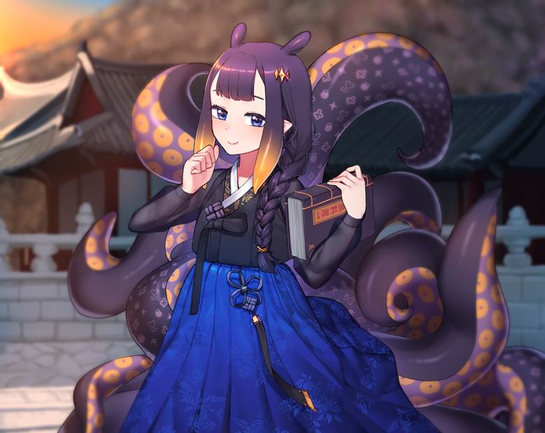 ina|kam,ja的韩服pixiv插画图片 | BoBoPic