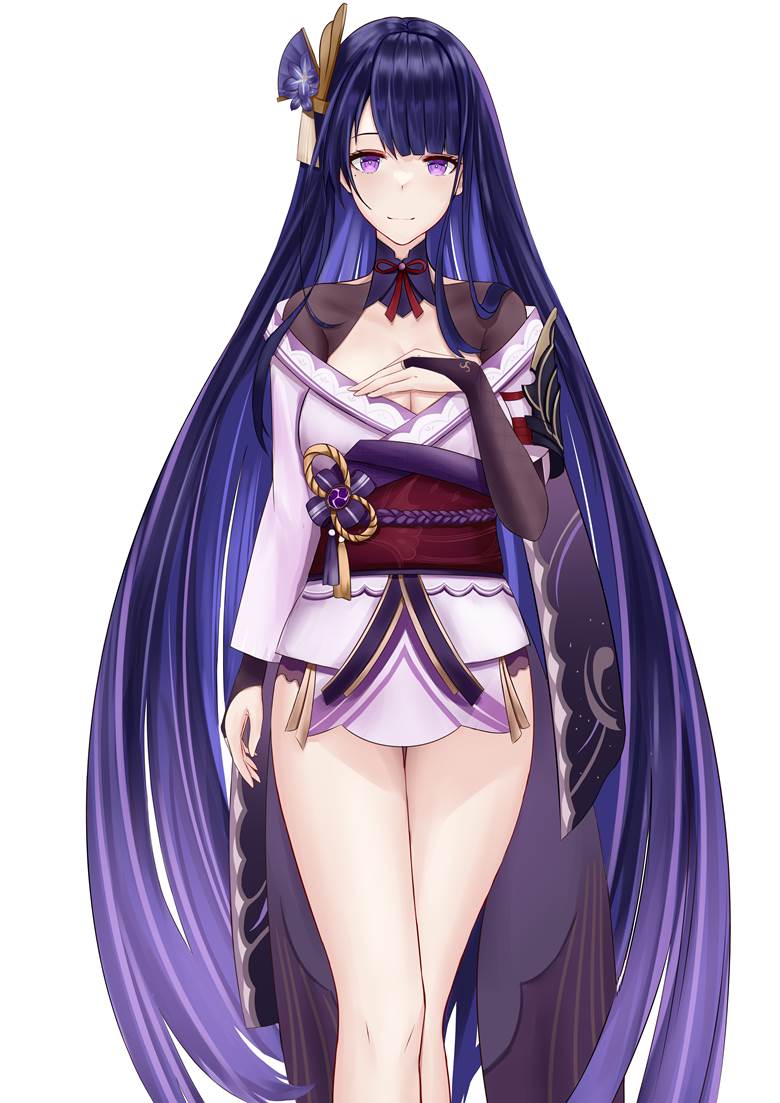 雷神|清-yu的原神插画图片 | BoBoPic