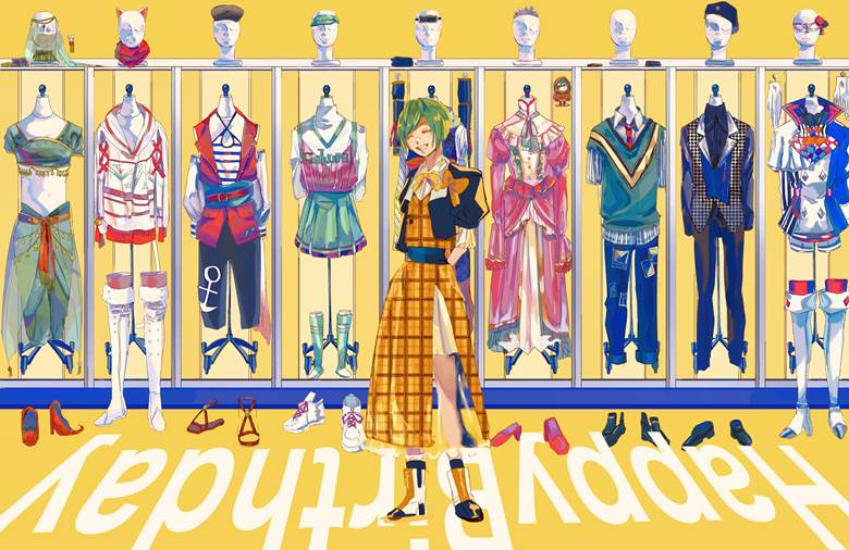 瑠璃川幸诞生祭2021|ふき的A3!满开剧团插画图片 | BoBoPic