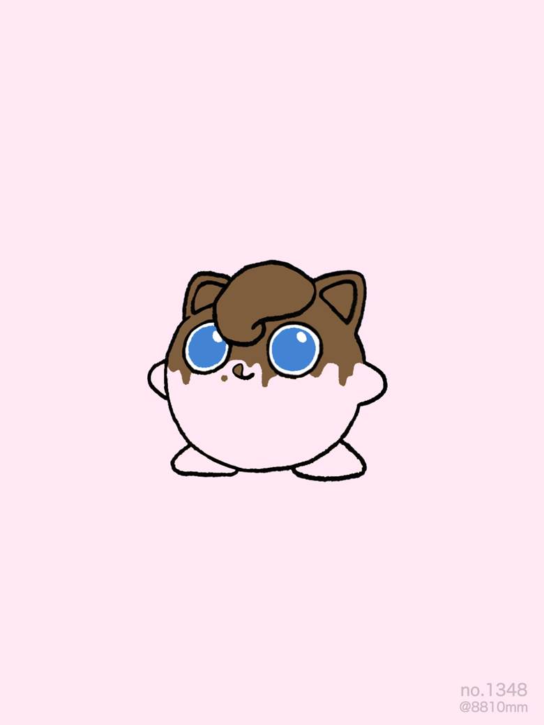 no.1348 『 』|插画师8810｜Hayato的宝可梦胖丁插画图片 | BoBoPic