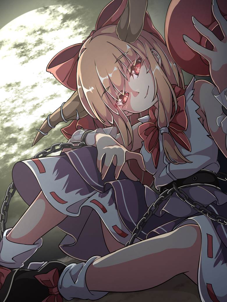 砕月|ごくう（御供）的东方Project伊吹萃香插画图片 | BoBoPic