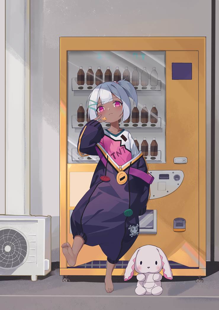 黑|插画师GK过客的足控插画图片 | BoBoPic