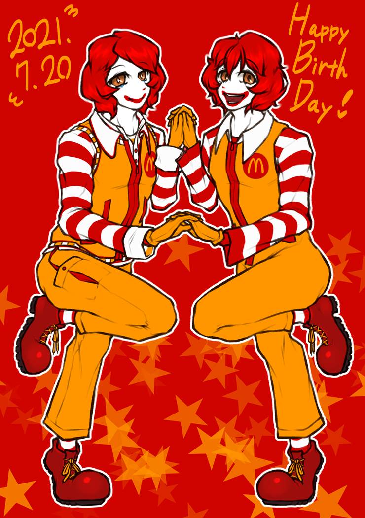 麦当劳也可以有同人pixiv插画图片 | BoBoPic