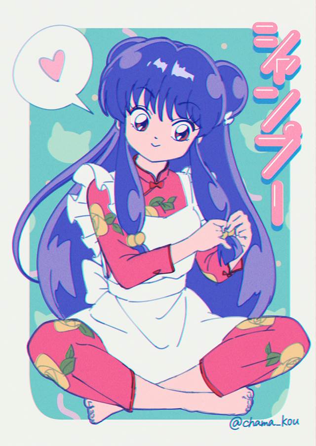 《乱马1/2》Shampoo珊璞Pixiv高清动漫图片 | BoBoPic