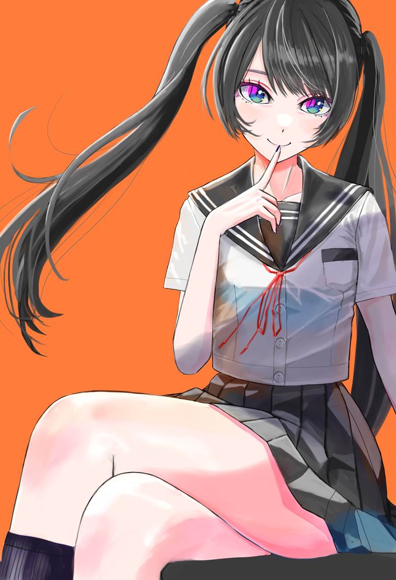 JK1|アルアル的水手服少女插画图片 | BoBoPic