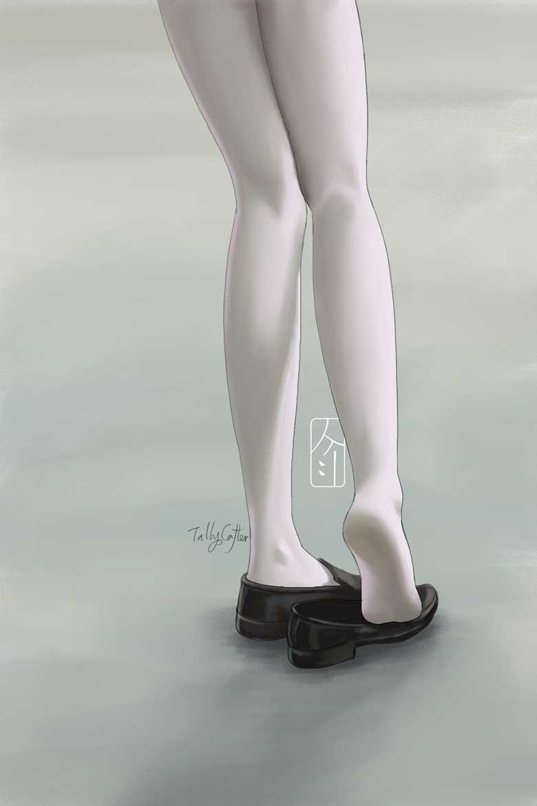 看完这组美腿插画图片,心动的人全是恋足癖 Bobopic