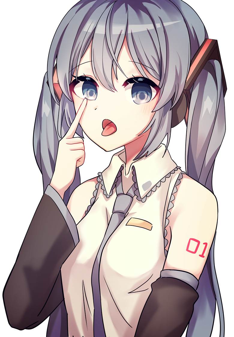 アッカンベーダ|ille的初音未来插画图片 | BoBoPic