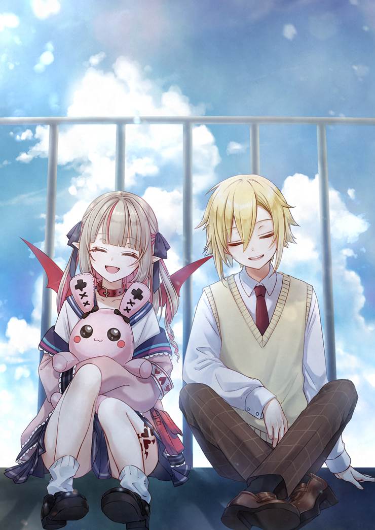 彩虹社,二次创作,Kou Uzuki,Ririmu Makaino,虚拟YouTuber 500收藏,Virtual YouTuber 1000+ bookmarks, - のん ...