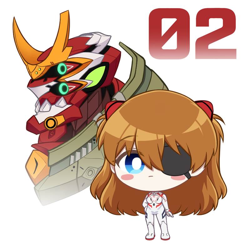 Evangelion アスカ|Haru的新世纪福音战士插画图片 | BoBoPic