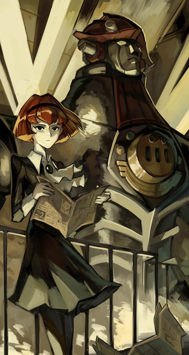 动画《The Big O》pixiv插画图片 | BoBoPic