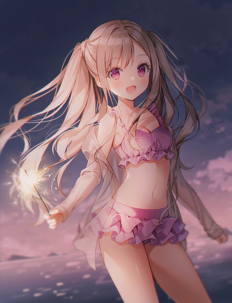 线香花火|weri的Pixiv少女插画图片 | BoBoPic