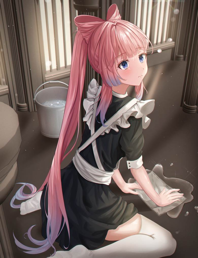 Maid kokomi|AHNU°的米哈游原神插画图片 | BoBoPic