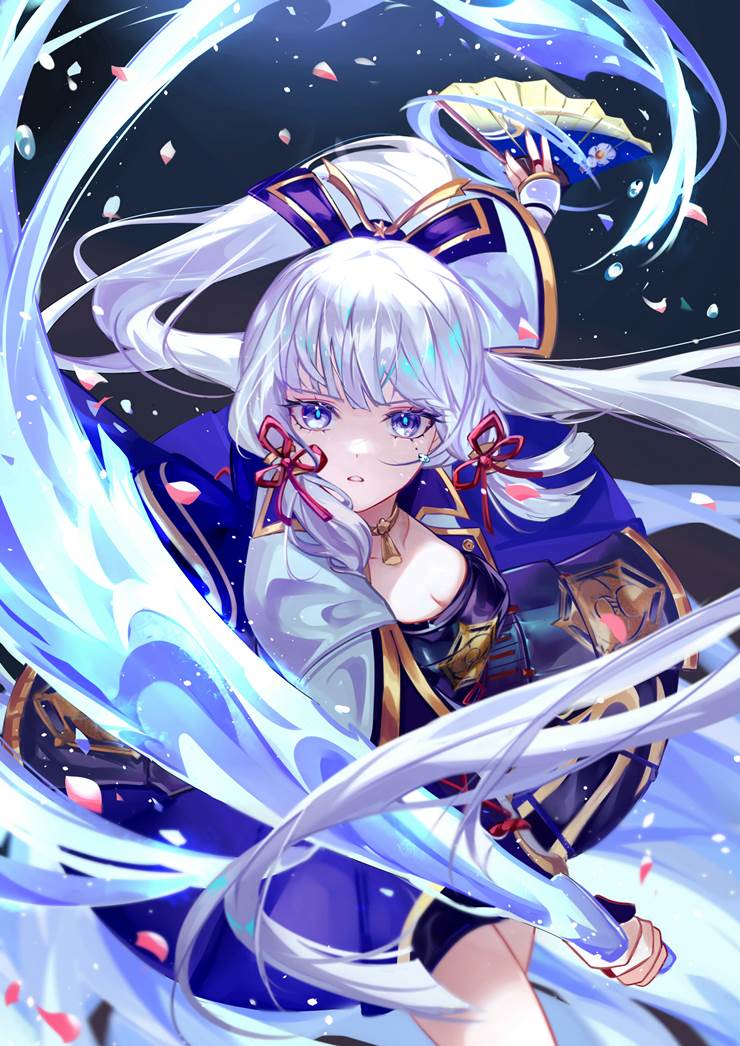 霜灭|插画师Vardan的少女插画图片 | BoBoPic