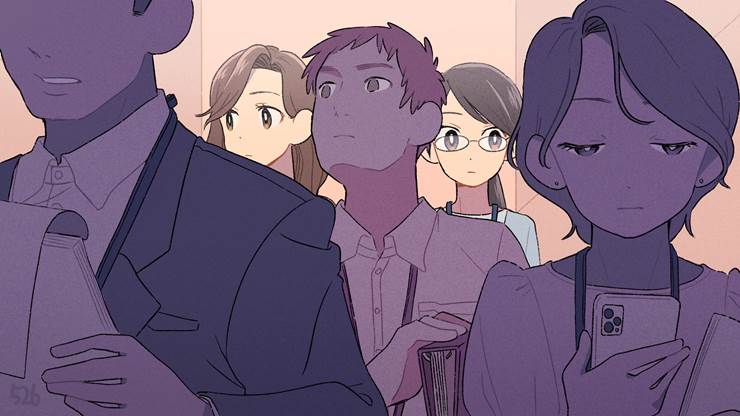 秘密|插画师526的百合插画图片 | BoBoPic