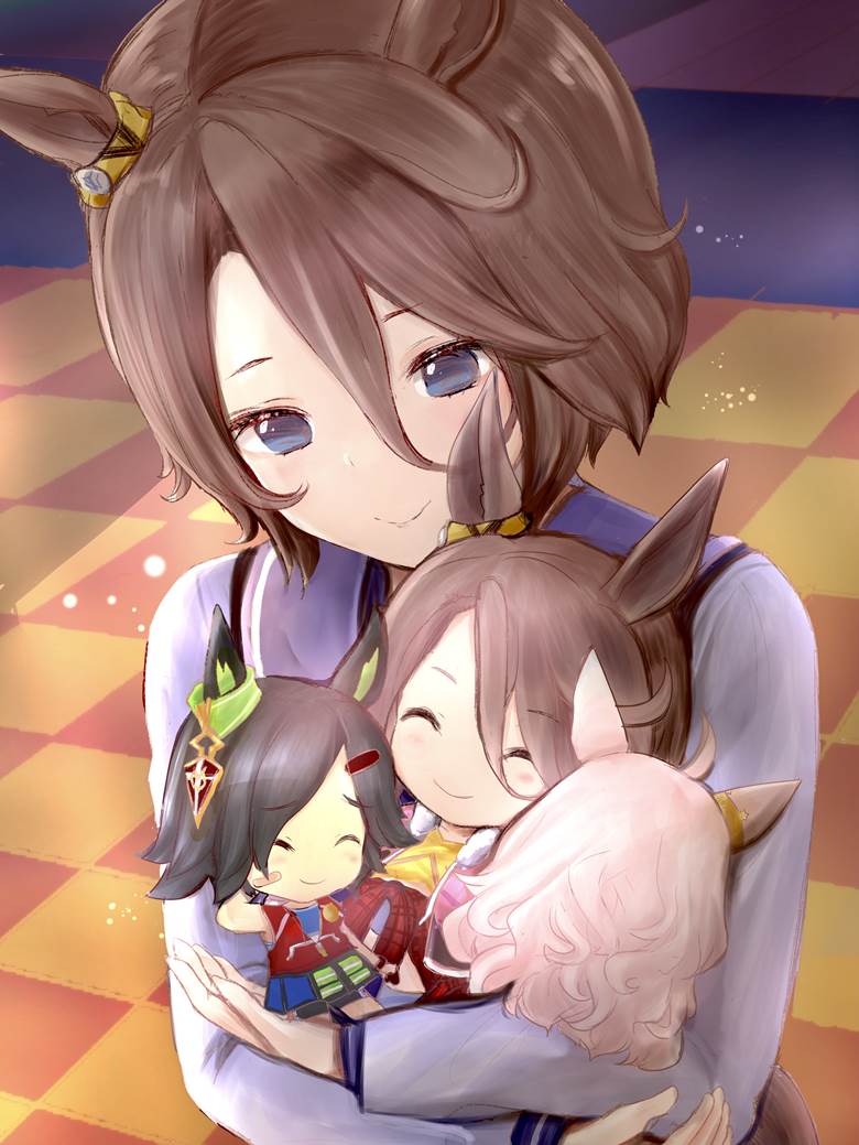 结构カワイイじゃん|なふ的抱住玩偶的人物插画图片 | BoBoPic