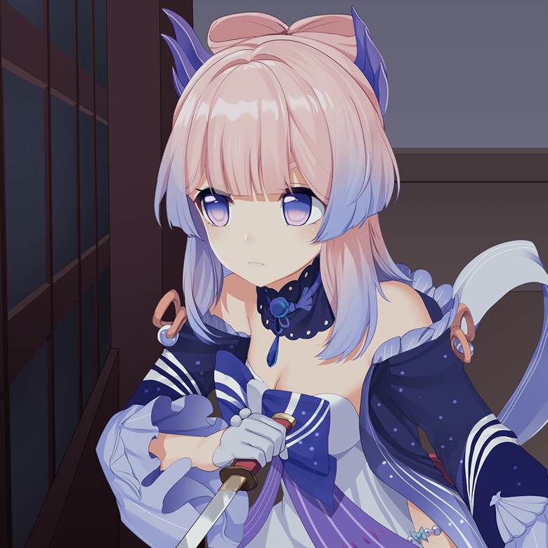 雷电将军暗杀计画|Mちゃん的米哈游原神Pixiv插画图片 | BoBoPic