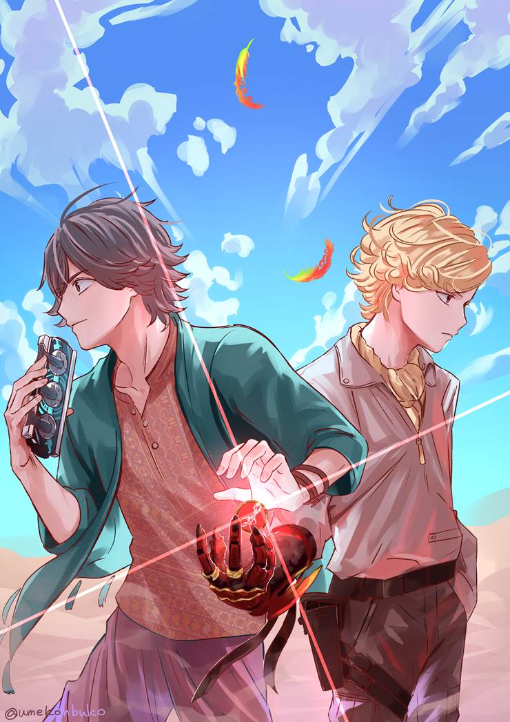 《假面骑士OOO》男主角火野映司Pixiv高清美图分享 | BoBoPic