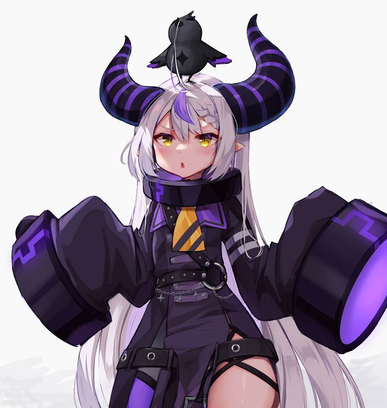 ラプラスダークネスnyatrix的萌袖人物pixiv插画图片 Bobopic