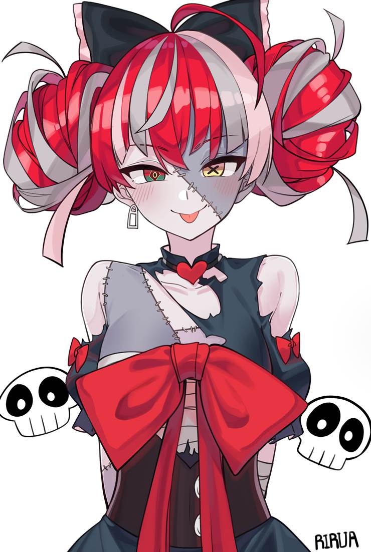 Hololive,虚拟主播,Kureiji Ollie,Virtual Youtuber 100+ bookmarks, - 리르아/RIRUA'illustration - PixivBox