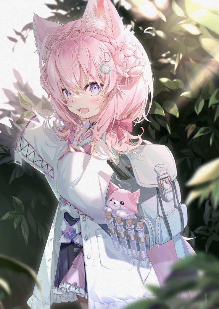 Rory 这里，小甜心|插画师PoLa的博衣小夜璃插画图片 | BoBoPic