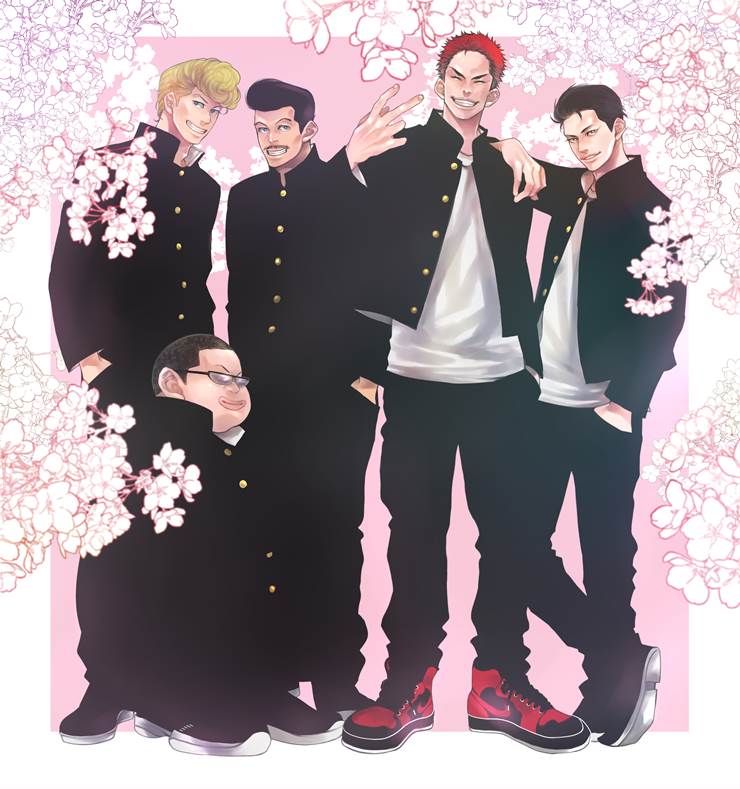 《灌篮高手》第一天才，樱木花道PIXIV壁纸 | BoBoPic