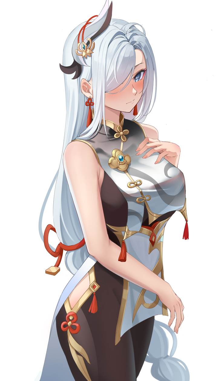 原神|插画师amco的申鹤插画图片 | BoBoPic