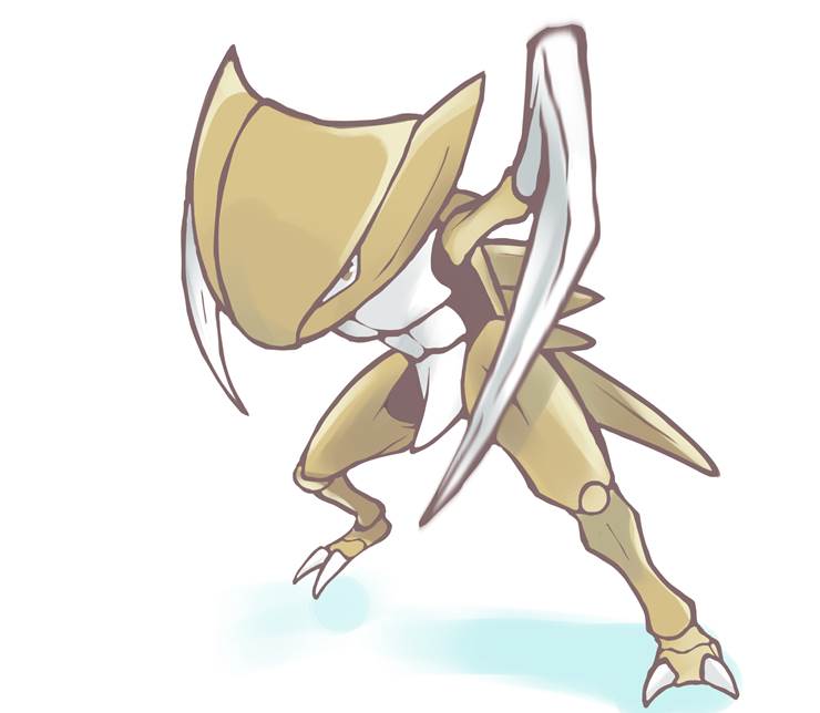 关都#0141甲壳宝可梦，镰刀盔(カブトプス)插画图片 | BoBoPic