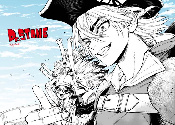 稻垣理一郎《Dr.STONE》pixiv插画图片 | BoBoPic