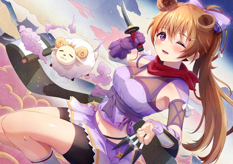 silent blaze|插画师びーれん（B.Ren)的近江彼方插画图片 | BoBoPic