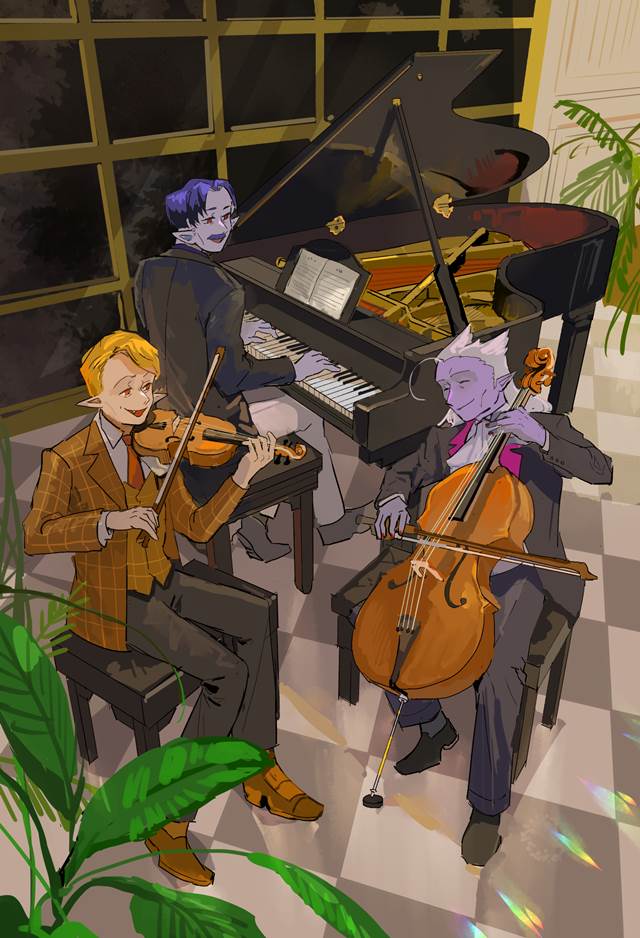 吸死Log_3|插画师欸恩波的吸血鬼马上死插画图片 | BoBoPic