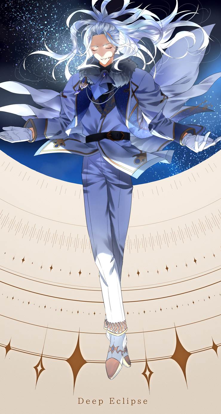 Deep Eclipse|P站乱凪砂图片，尺寸:1600x3000 | BoBoPic