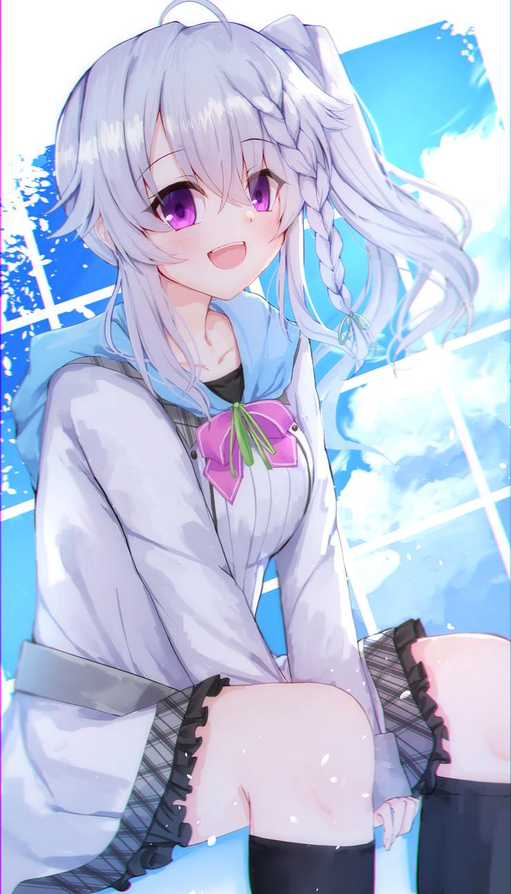 美少女游戏《9-nine-》新海天pixiv插画图片 | BoBoPic