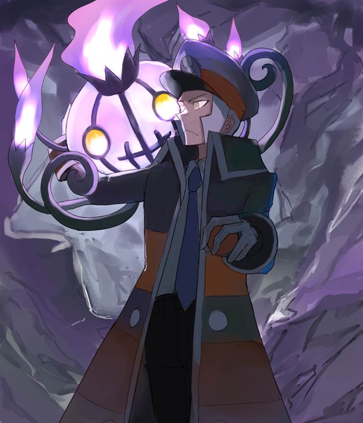 pkmn落书き|插画师ロイスト的水晶灯火灵插画图片 | BoBoPic