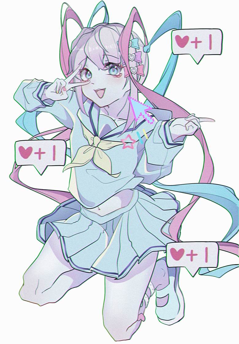 昇天|插画师德馨的主播女孩重度依赖插画图片 | BoBoPic