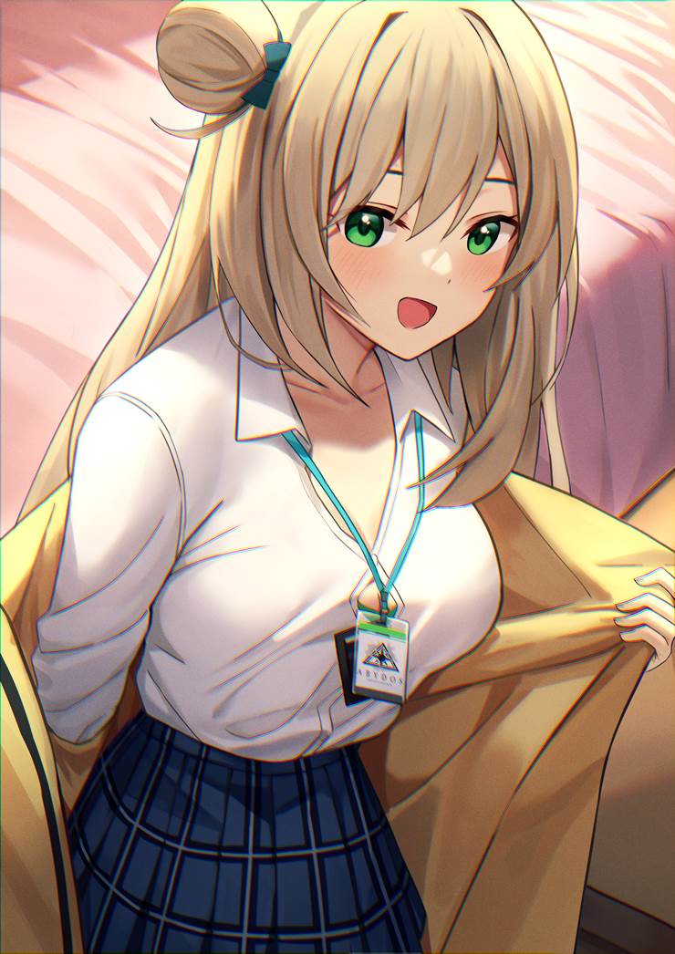碧蓝档案 插画师gileu的十六夜野乃美插画图片 Bobopic