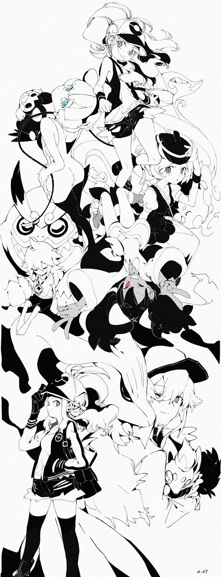 Bw日志|插画师燐花工房的精灵宝可梦插画图片 | BoBoPic