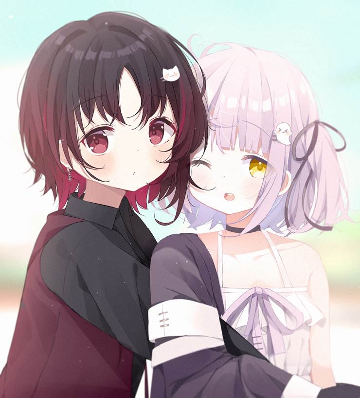 VSPO虚拟YouTuber如月怜pixiv插画图片 | BoBoPic