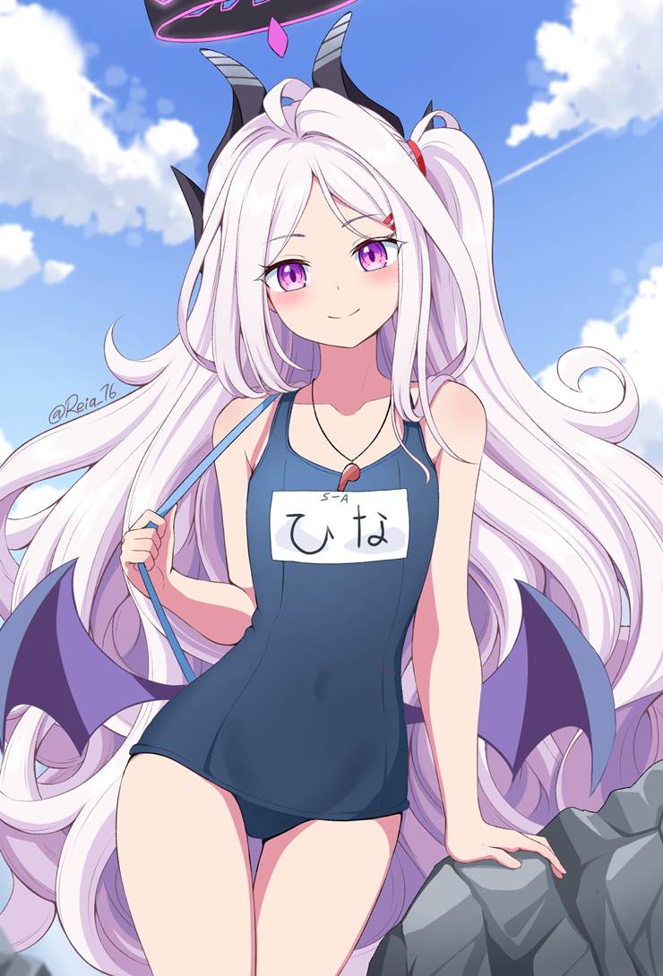 碧蓝档案|插画师Reia的空崎阳奈插画图片 | BoBoPic