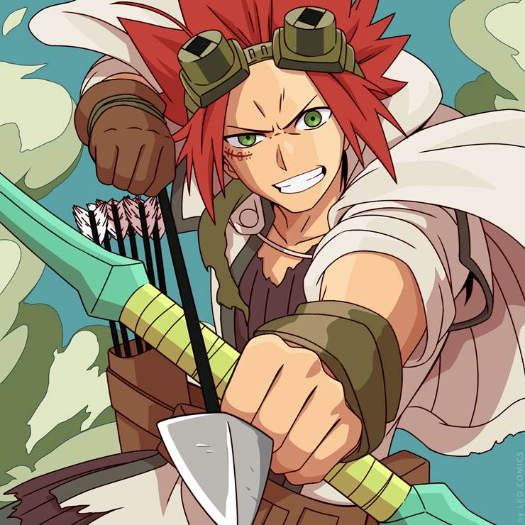 Bisco|插画师LEO.comics的食锈末世录插画图片 | BoBoPic