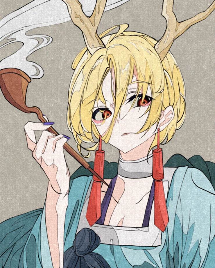 近期作品 东方Project|插画师Echu的吉吊八千慧插画图片 | BoBoPic