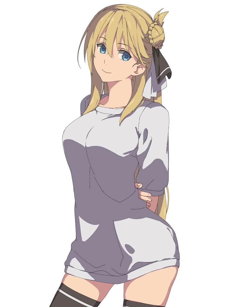 阿涅丝穿着 t 恤衫|插画师Chiharu的亚妮艾丝·克罗迪尔插画图片 | BoBoPic