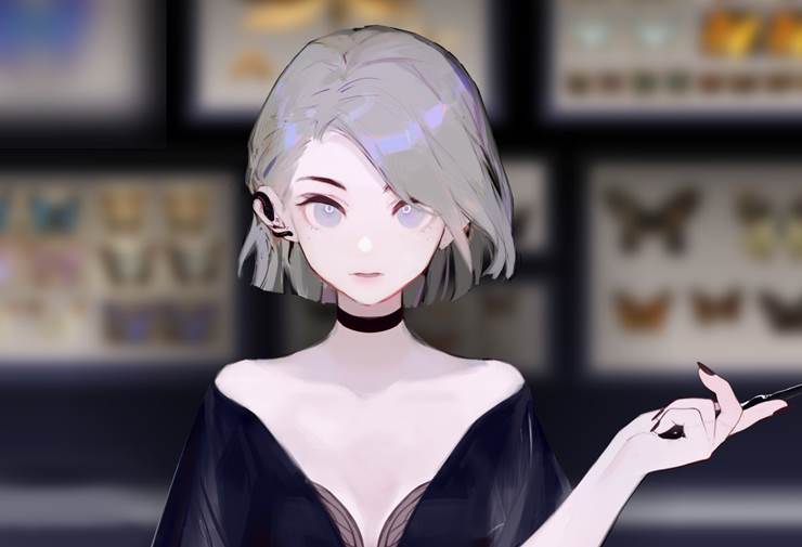 鸢蛇|插画师IRis的oc插画图片 | BoBoPic