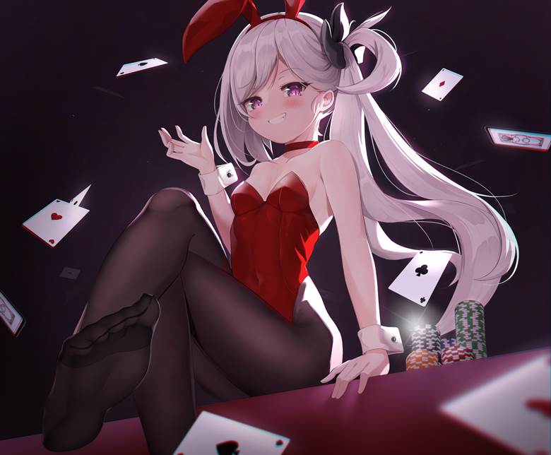 啄木鸟兔女郎|插画师J.J的网袜兔女郎插画图片 | BoBoPic