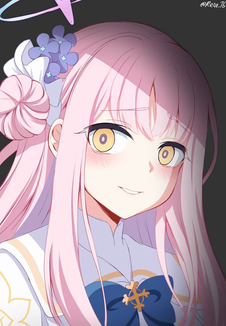 米卡|插画师Reia的圣园弥香插画图片 | BoBoPic