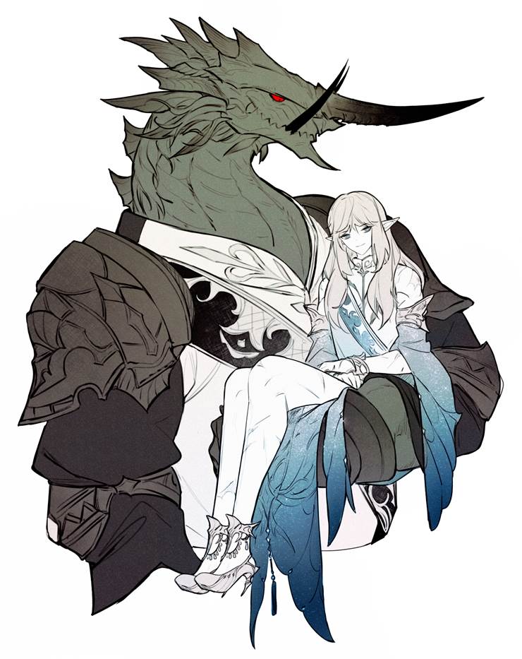 弗里埃斯|插画师カイア的最终幻想FF14插画图片 | BoBoPic