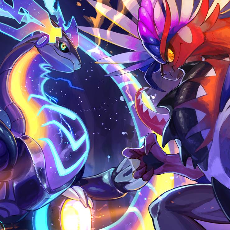 关都#1008悖谬宝可梦，密勒顿(ミライドン)插画图片 | BoBoPic