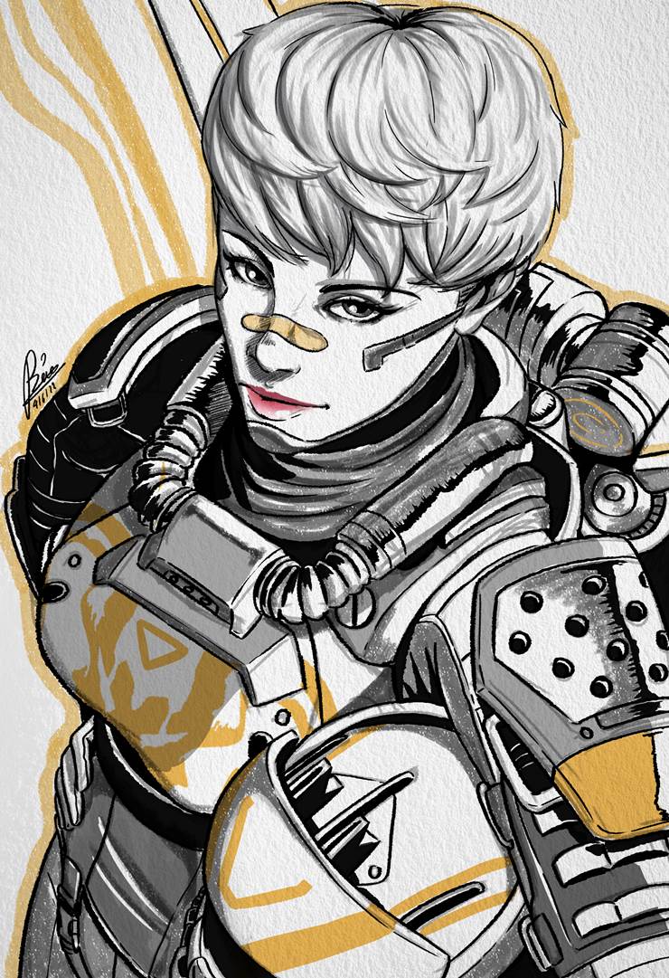 Valkyrie Apex Legends|P站瓦尔基里图片，尺寸:2400x3508 | BoBoPic