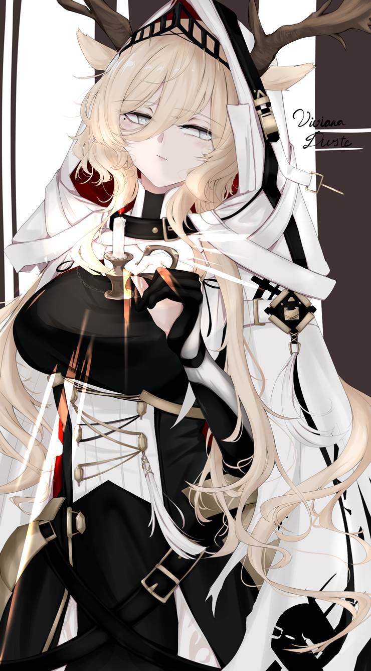 Viviana (Arknights),The Candle Knight,Arknights,Arknights, - 素馨'illustration - PixivBox