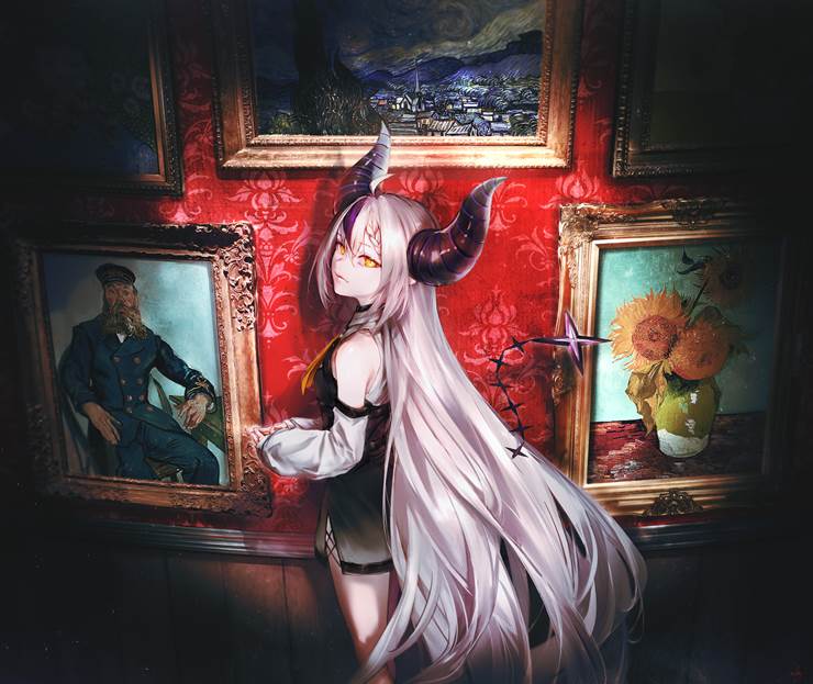 Starry Night|插画师Hyde的拉普拉斯·达克尼斯插画图片 | BoBoPic