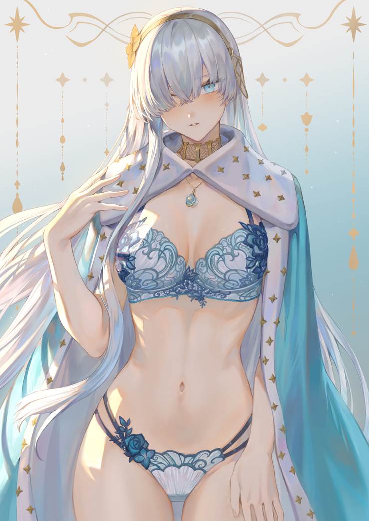 比基尼Bra比人还漂亮的少女pixiv插画图片 | BoBoPic